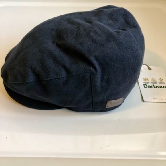 Barbour | Accessories | Nwt Barbour Est 894 Black 10 Cotton Moleskin ...